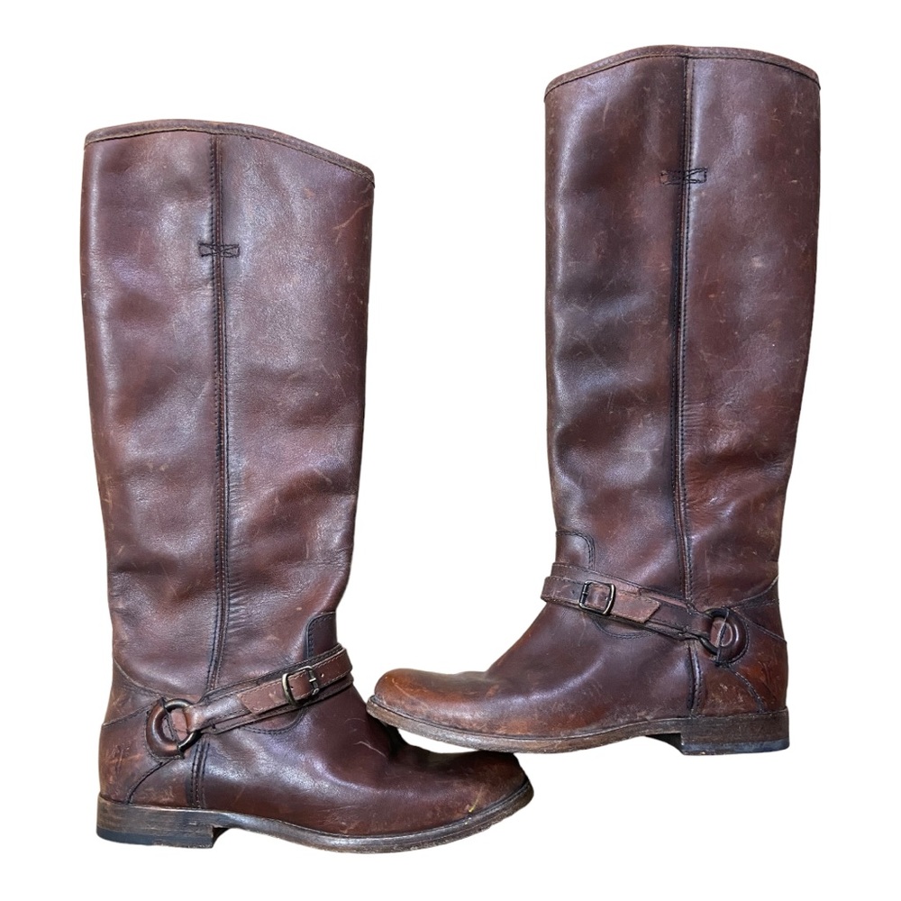 The Frye Company Phillip Ring Boot Women’s Leather Bo… - Gem